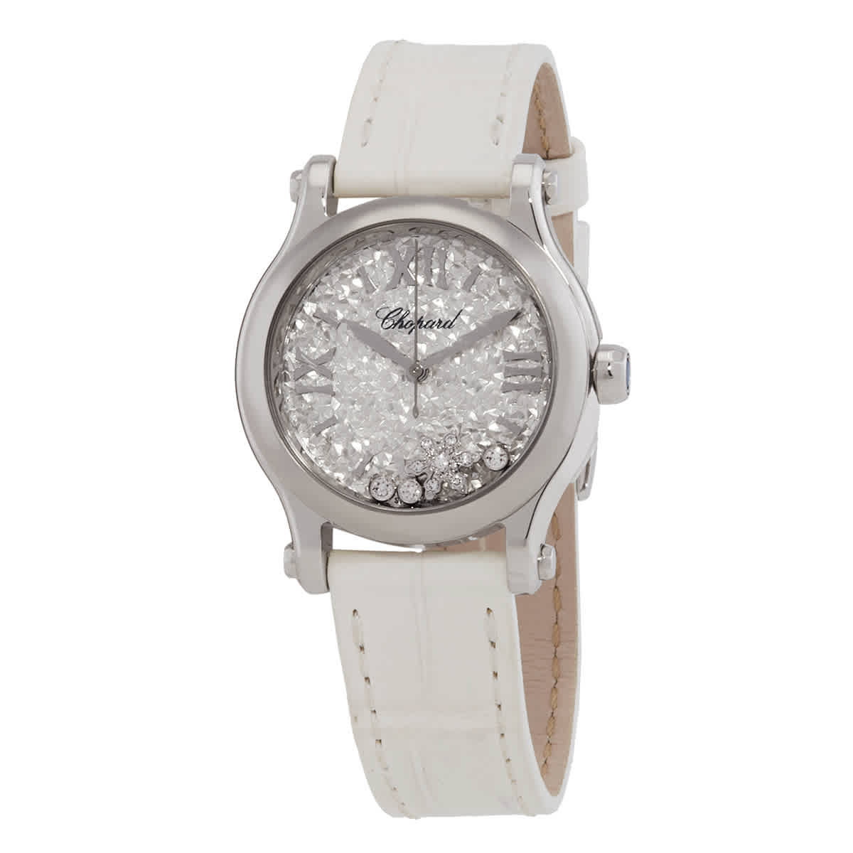 Chopard Happy Snowflakes Automatic Chronometer Ladies Watch 278573-3022 ...