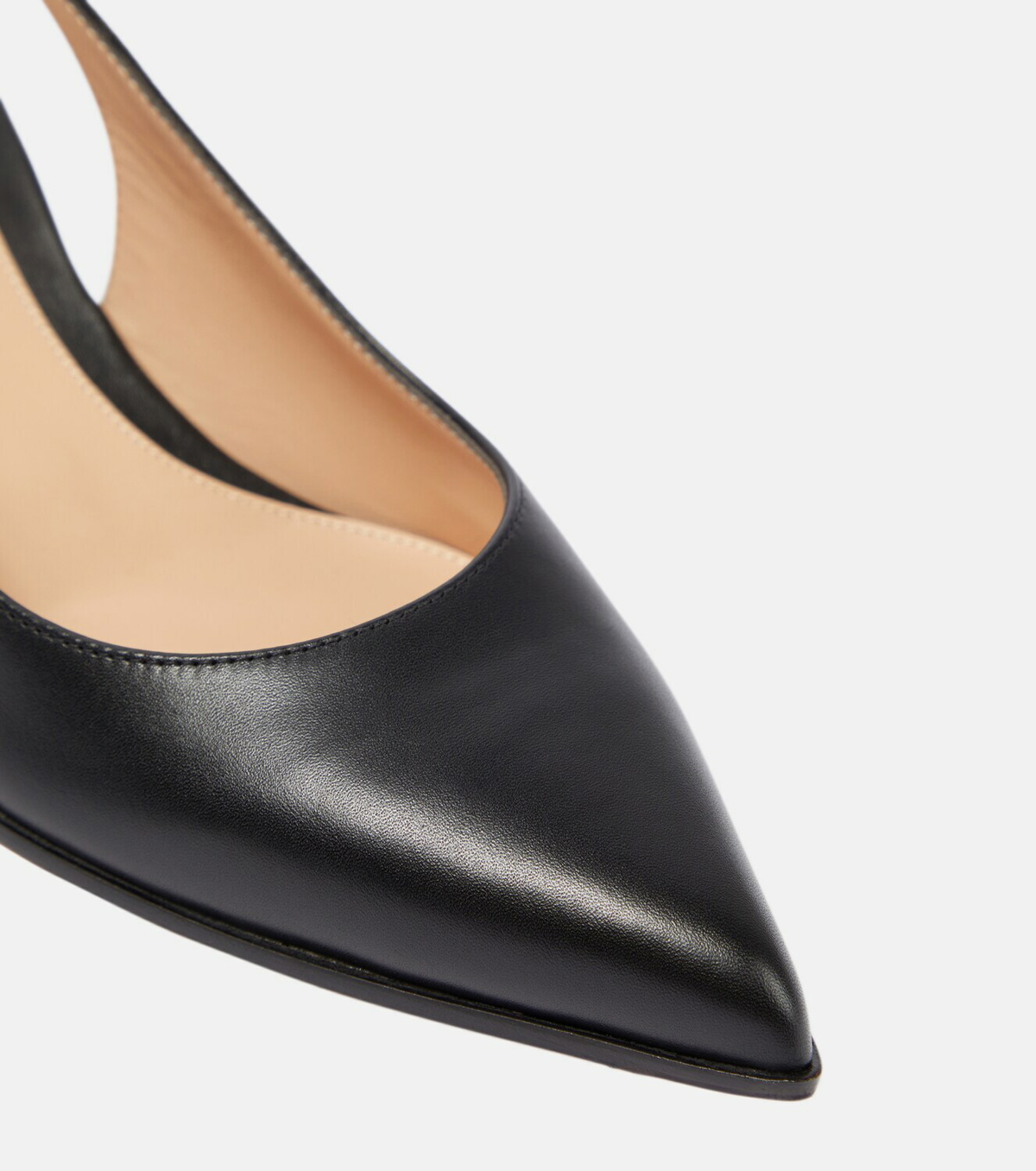 Gianvito Rossi Piper leather slingback pumps Gianvito Rossi