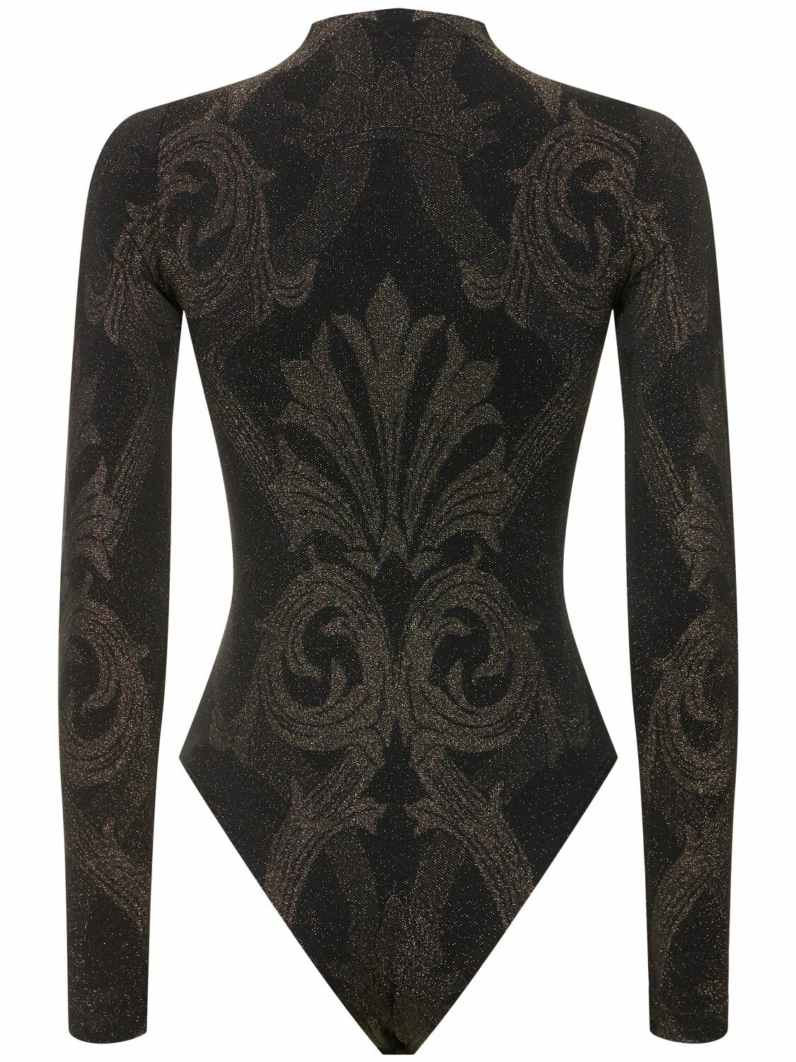 WOLFORD Wolford X Etro Shiny Jacquard Bodysuit Wolford