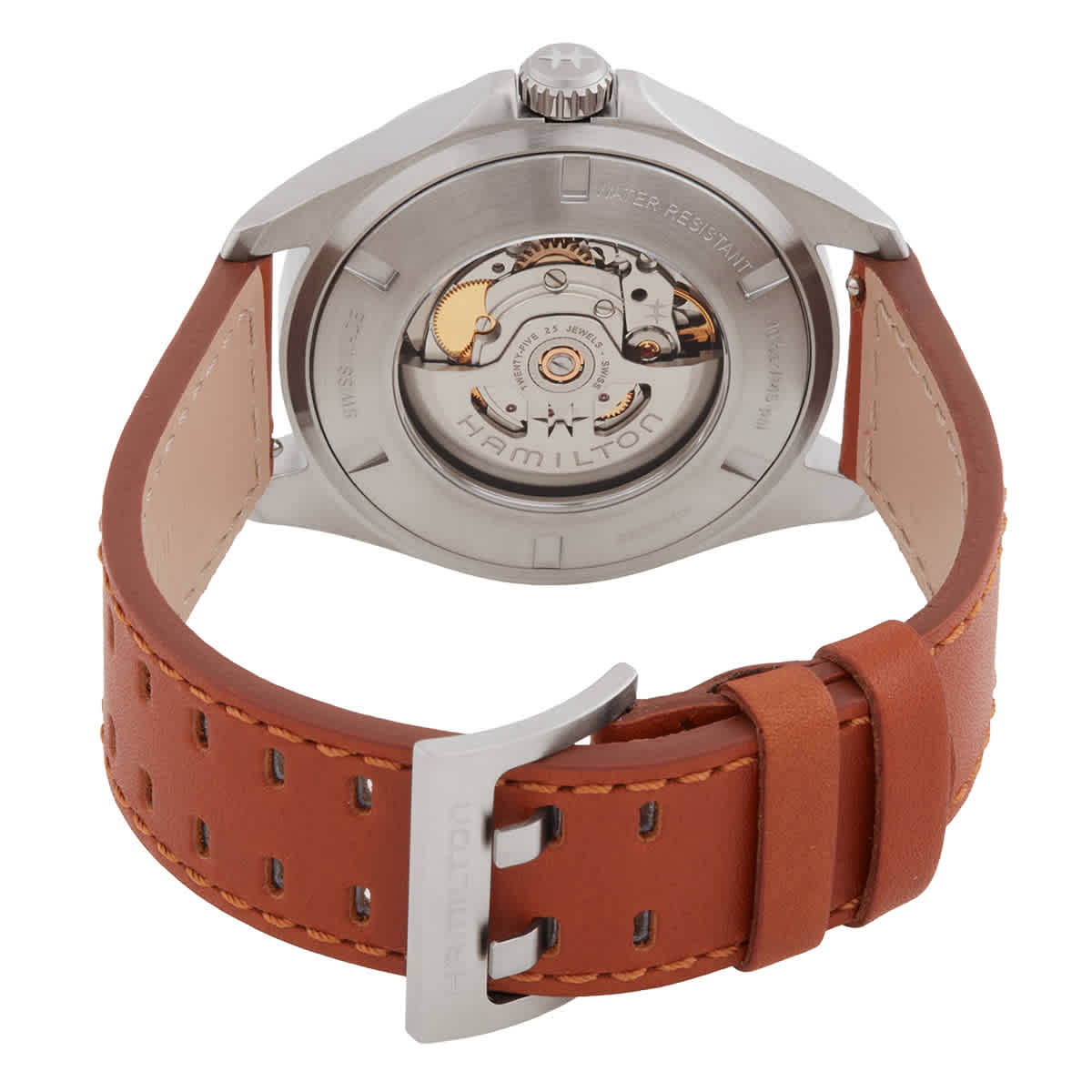 Hamilton Khaki Aviation Automatic Silver Dial Mens Watch H64635550 Hamilton