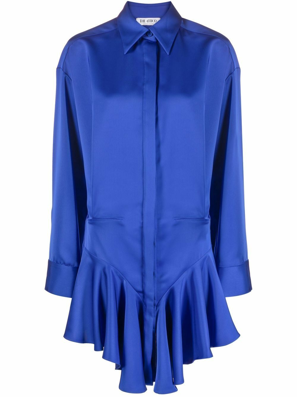 THE ATTICO - Candice Satin Mini Dress The Attico