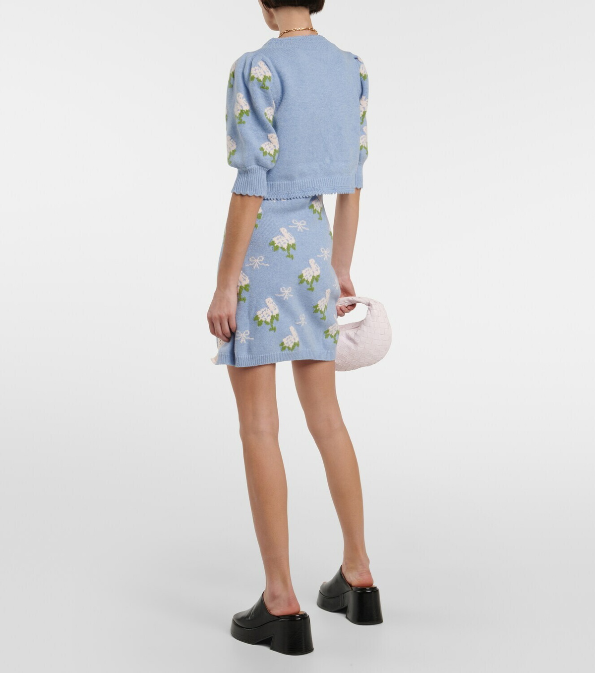 LoveShackFancy Malibu cropped cardigan LoveShackFancy