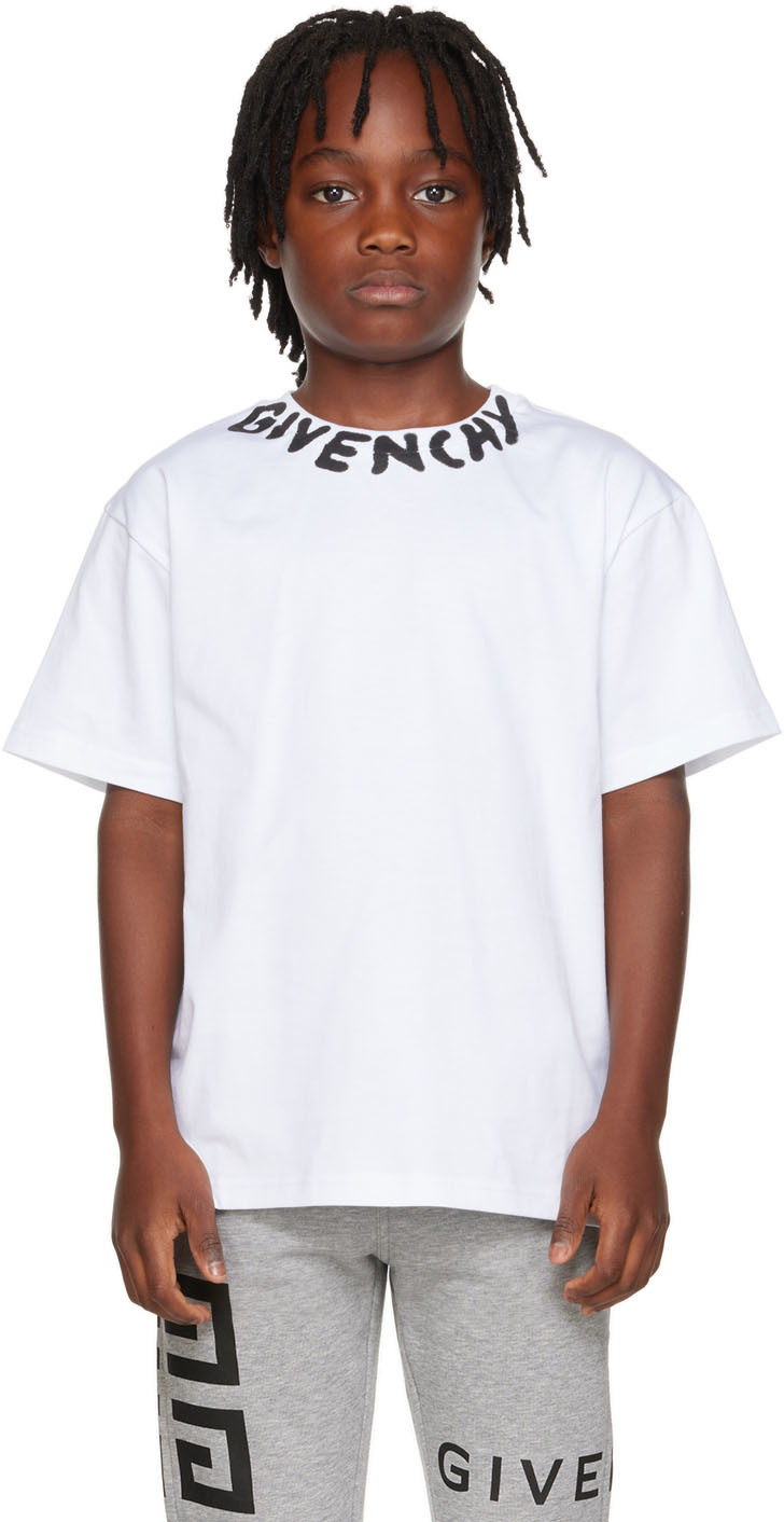 Givenchy Kids White Chito Edition T-Shirt Givenchy