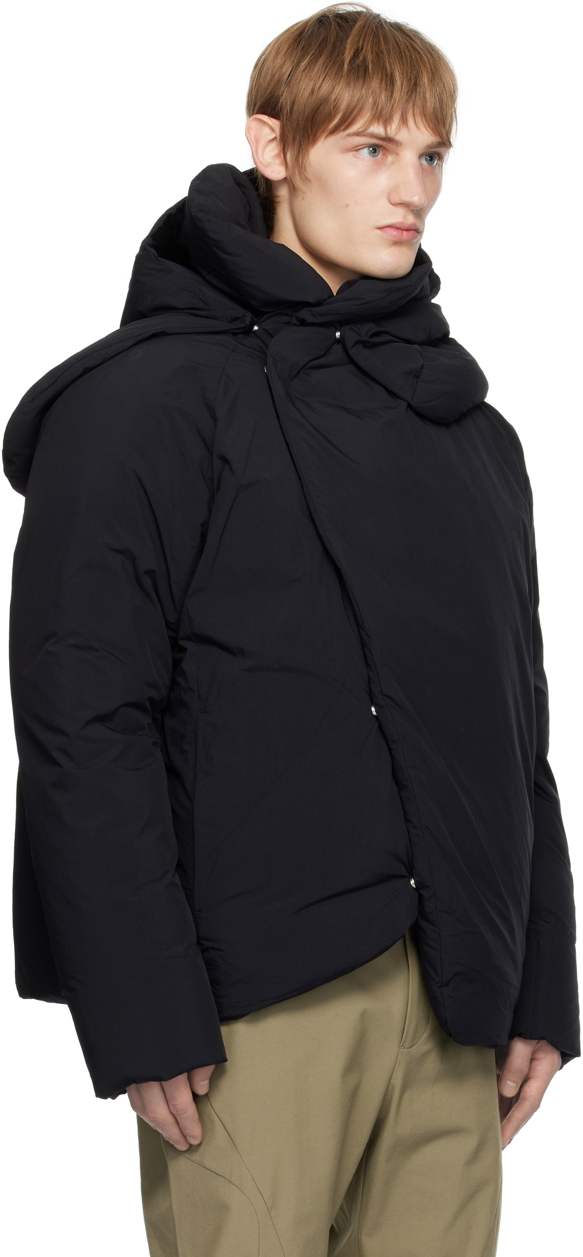 POST ARCHIVE FACTION (PAF) Black 7.0 Center Down Jacket Post Archive ...