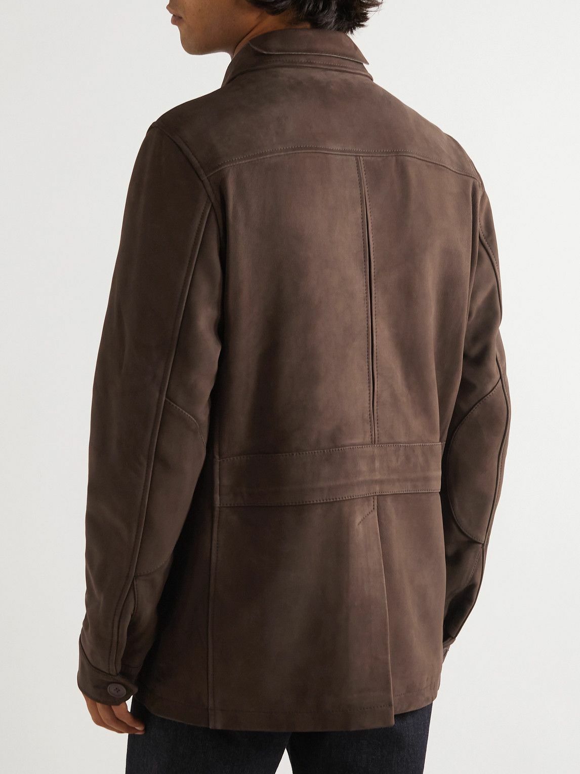 Purdey - Kensington Nubuck Jacket - Brown Purdey