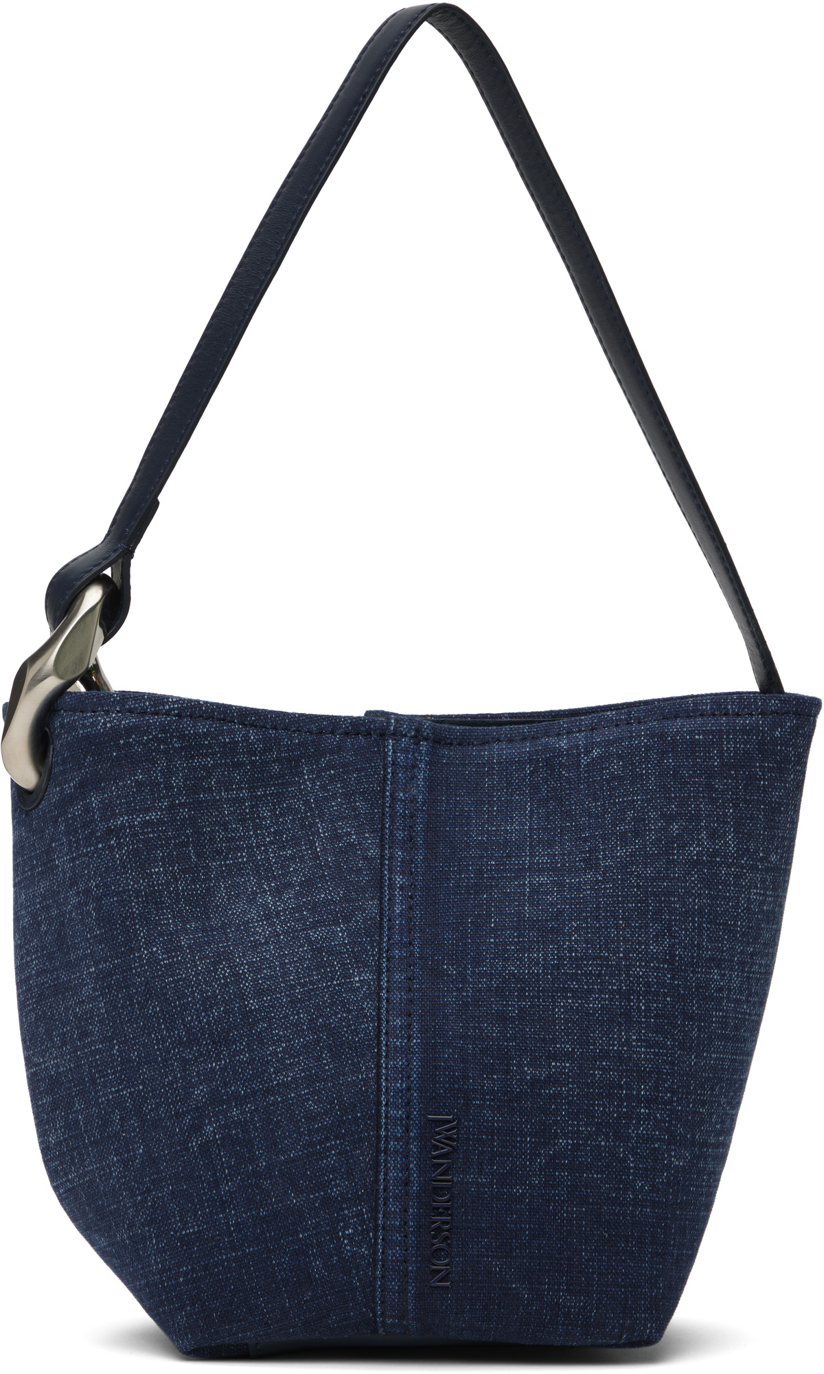 JW Anderson Blue Small JWA Corner Bucket Bag JW Anderson