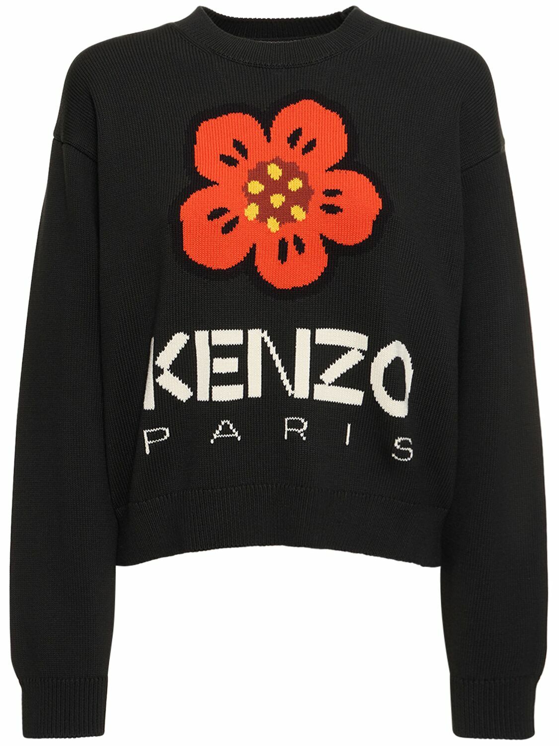 KENZO PARIS - Boke Cotton Sweater Kenzo