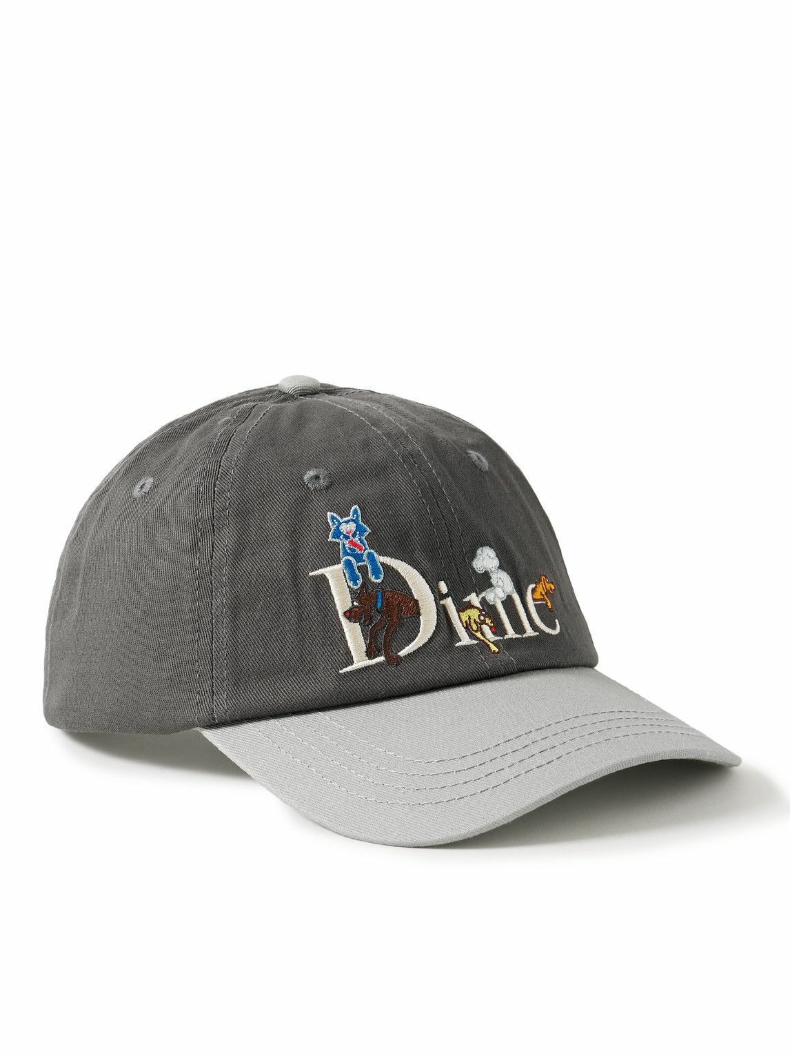 DIME - Logo-Embroidered Cotton-Twill Baseball Cap Dime