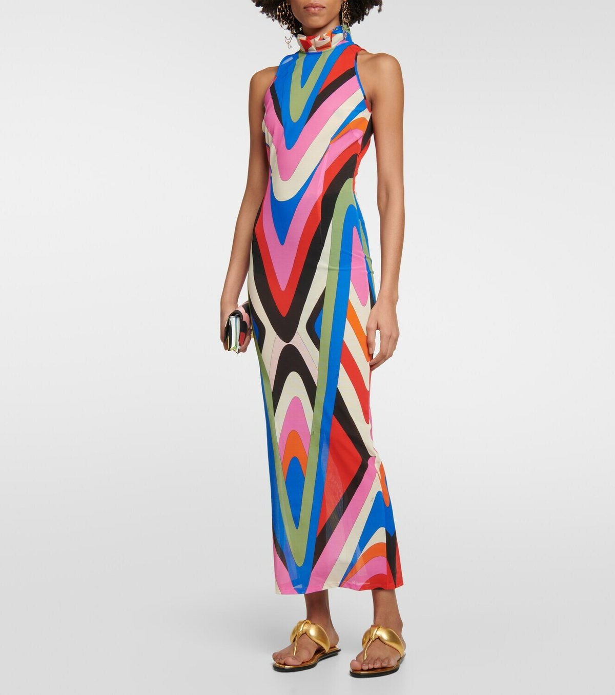 Pucci - Printed maxi dress Emilio Pucci