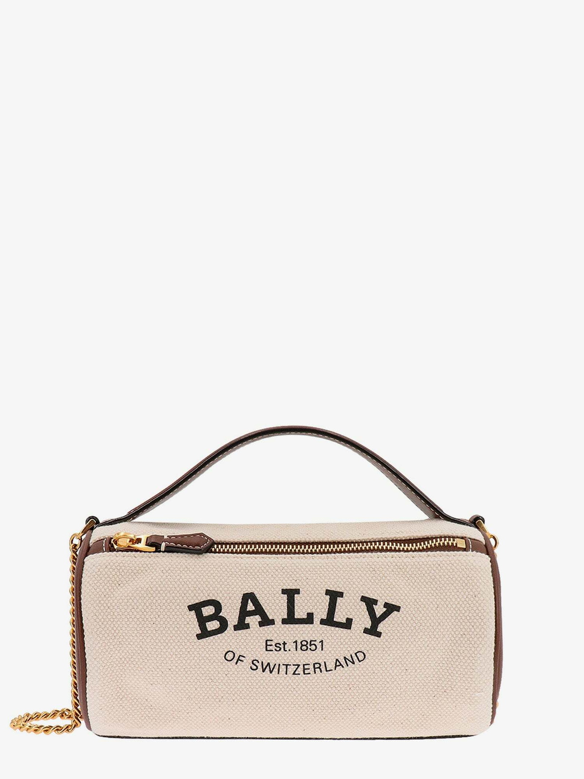 Bally Shoulder Bag Beige Womens Bally