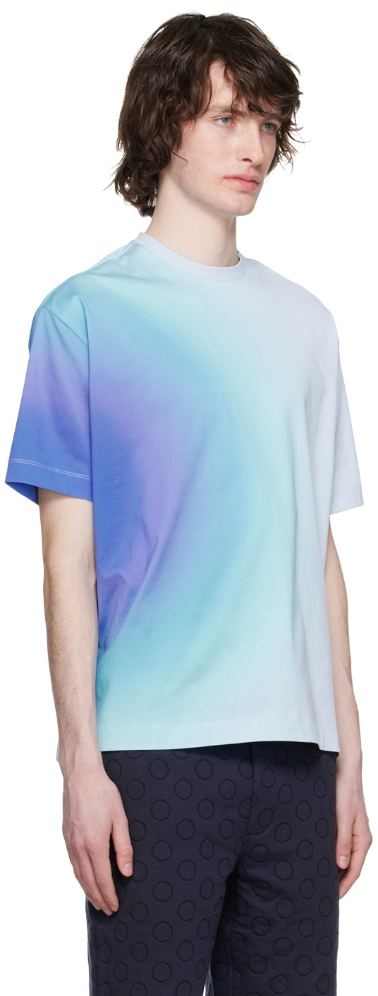 Paul Smith Blue Glow Polka T-Shirt Paul Smith