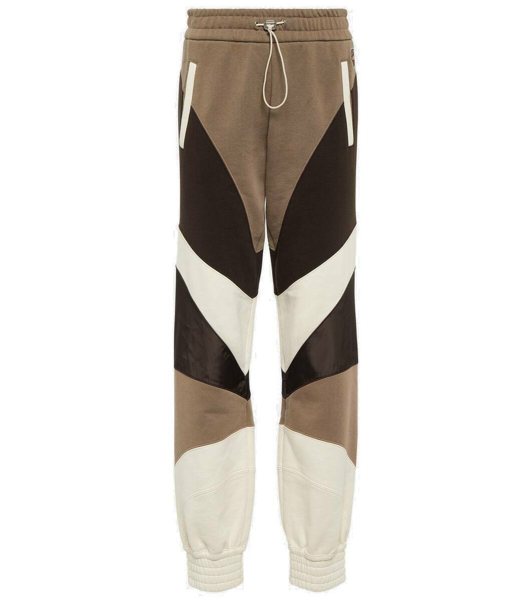 Chloé Colorblocked cotton sweatpants Chloe