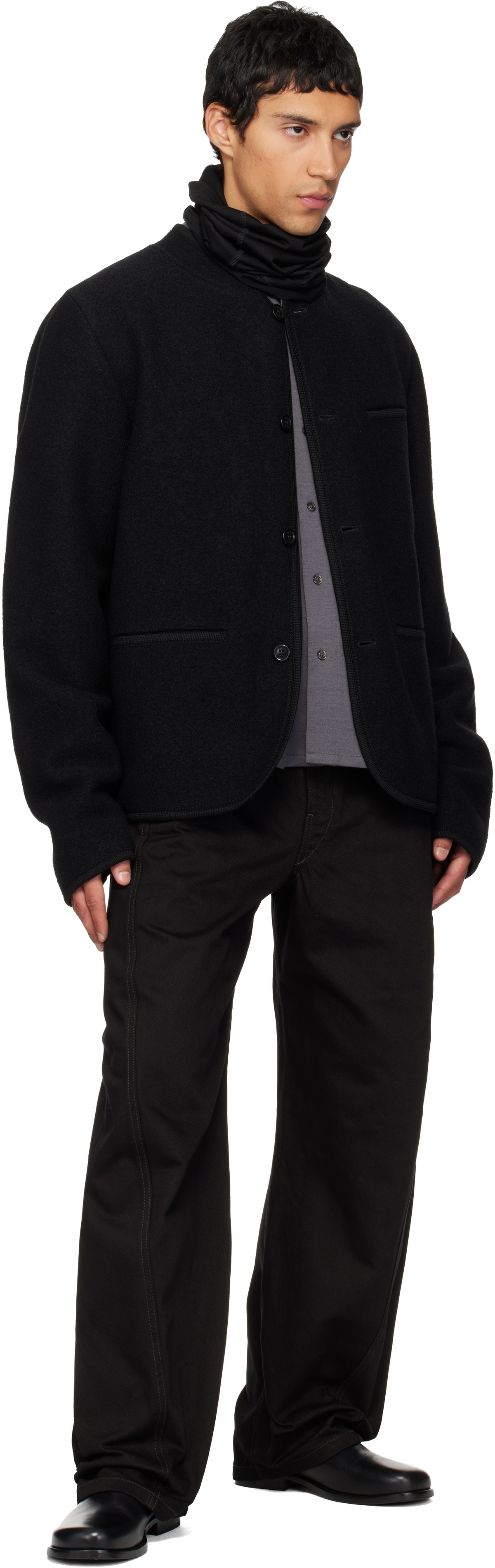 Rier Black Walker Jacket Rier