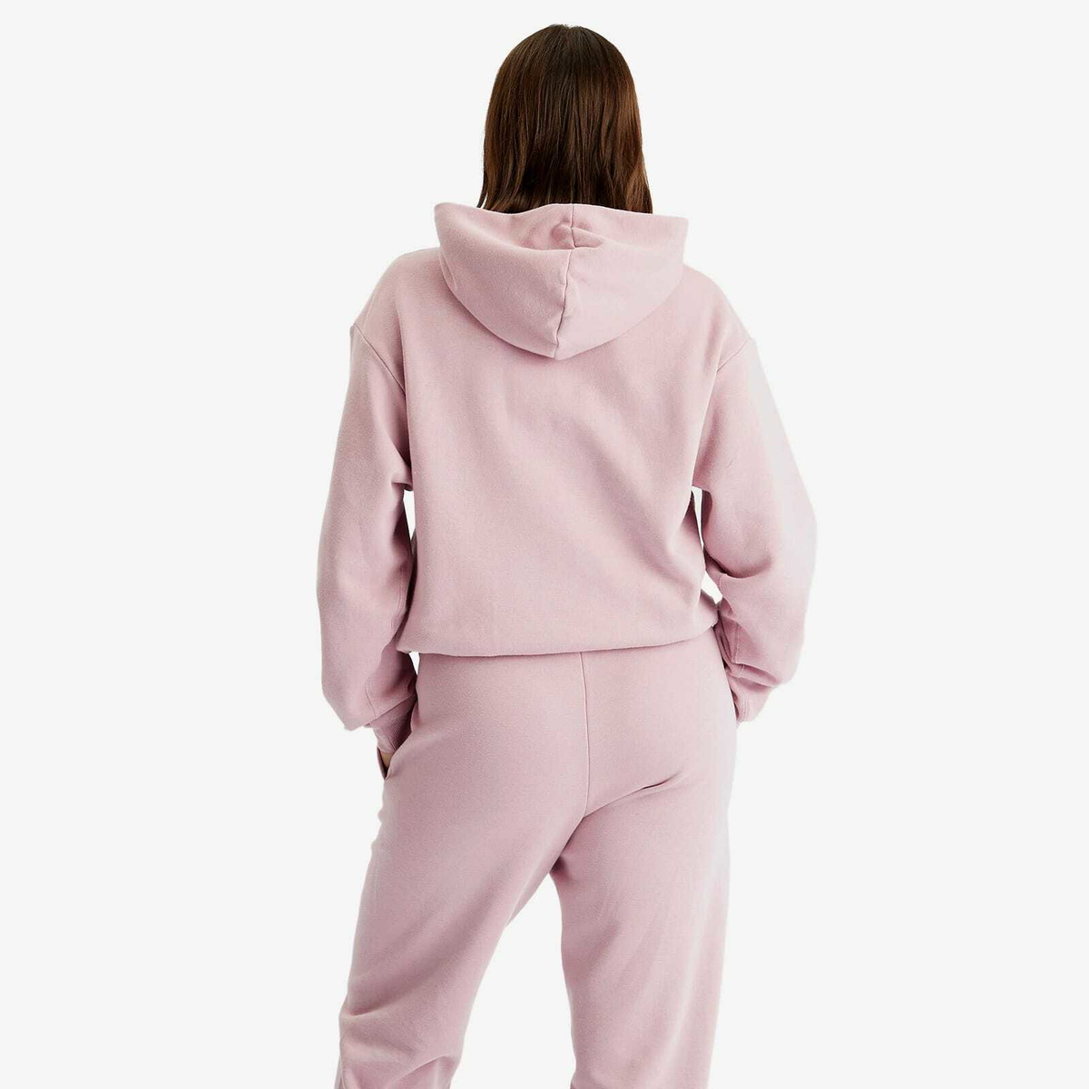 SKIMS Women's Cotton Fleece Pullover Hoodie in Dusk SKIMS