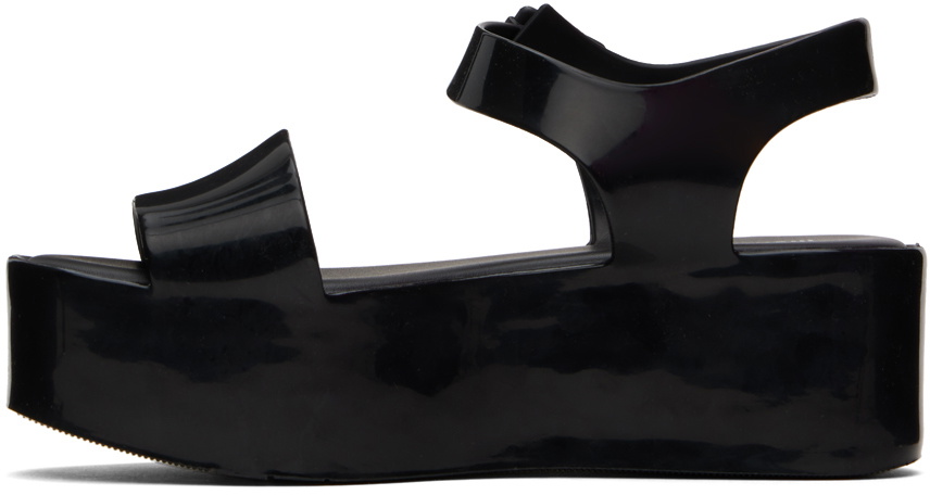 Melissa Black Mar Platform Sandals Melissa