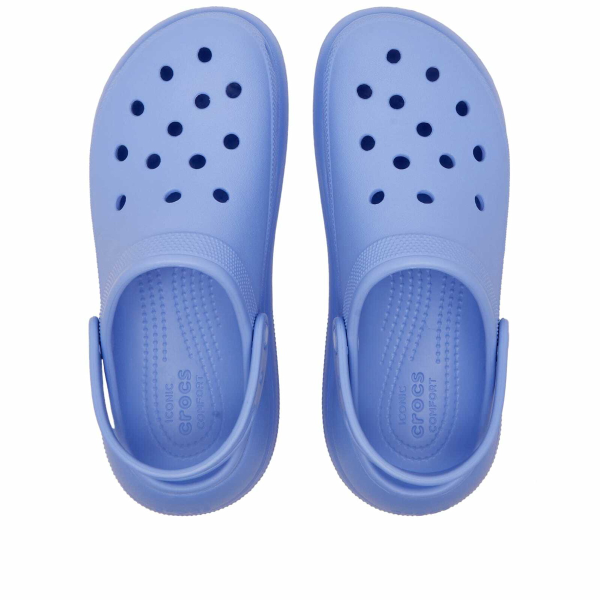 Crocs Women's Classic Crush Clog in Moon Jelly Crocs