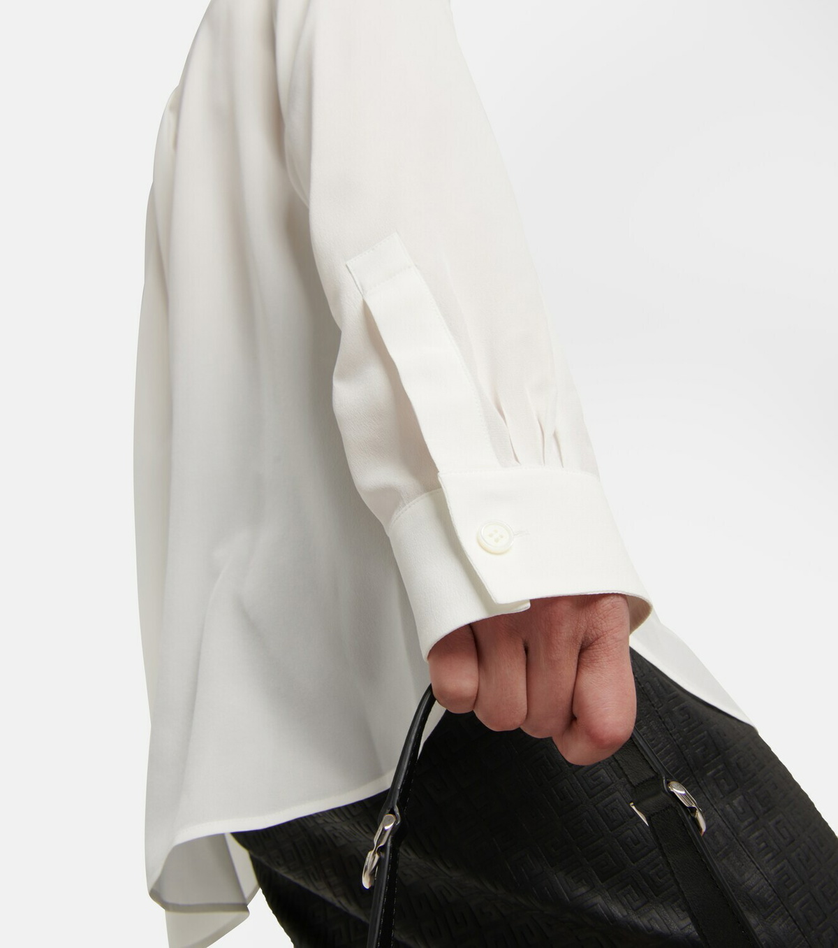 Givenchy Silk embellished blouse Givenchy