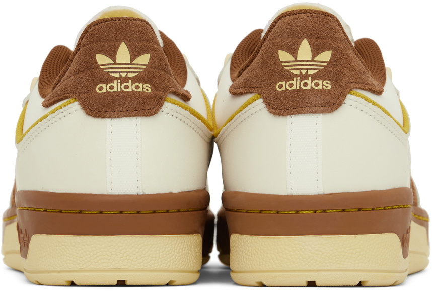 adidas Originals Off-White & Brown Rivalry Low 86 Sneakers adidas Originals