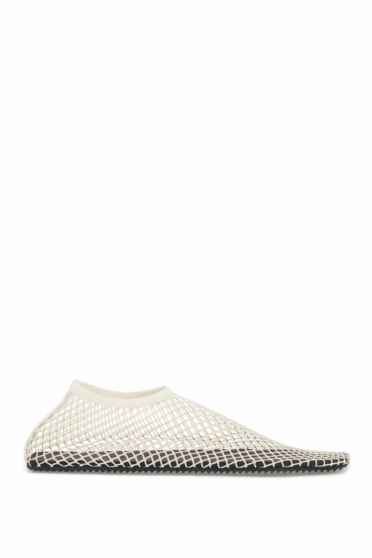 CHRISTOPHER ESBER mesh ballet flats for women White Christopher Esber