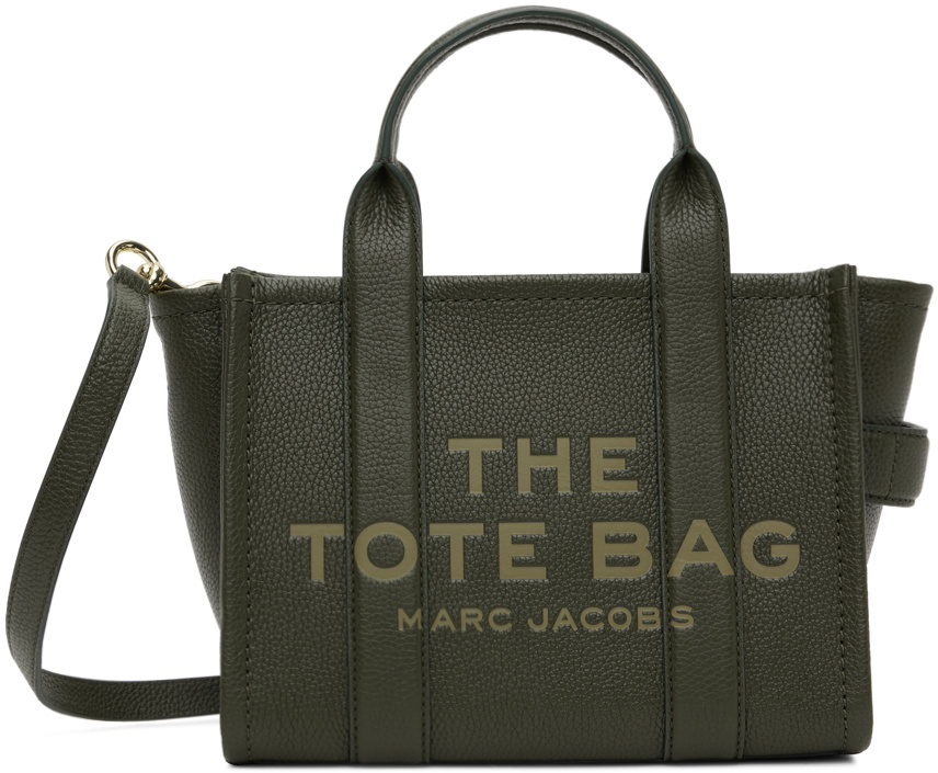 Marc Jacobs Green 'The Leather Small' Tote Marc Jacobs