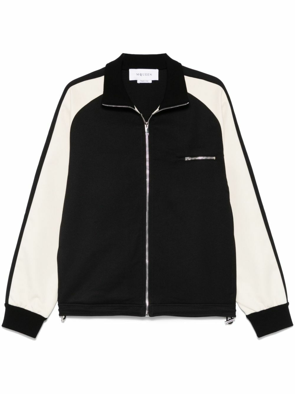 Alexander McQueen Black Two-Tone Cardigan Alexander McQueen