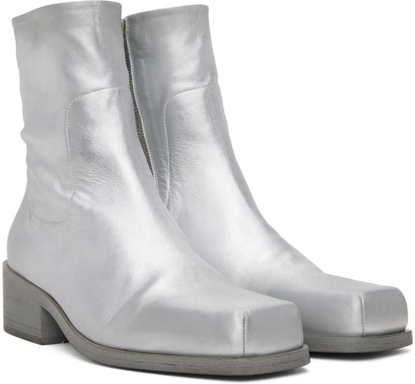 Marsèll Silver Cassello Boots Marsèll