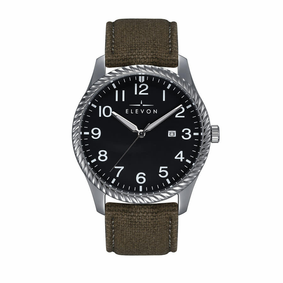 Elevon Crosswind Black Dial Mens Watch ELE128-4 Elevon