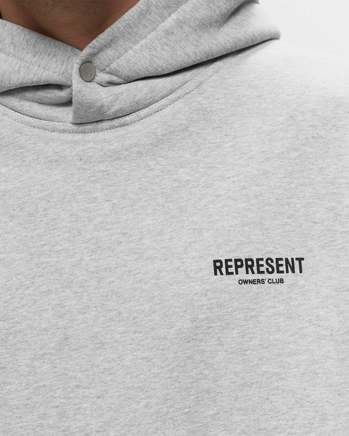 Represent Represent Owners Club Hoodie Grey Hoodies Represent