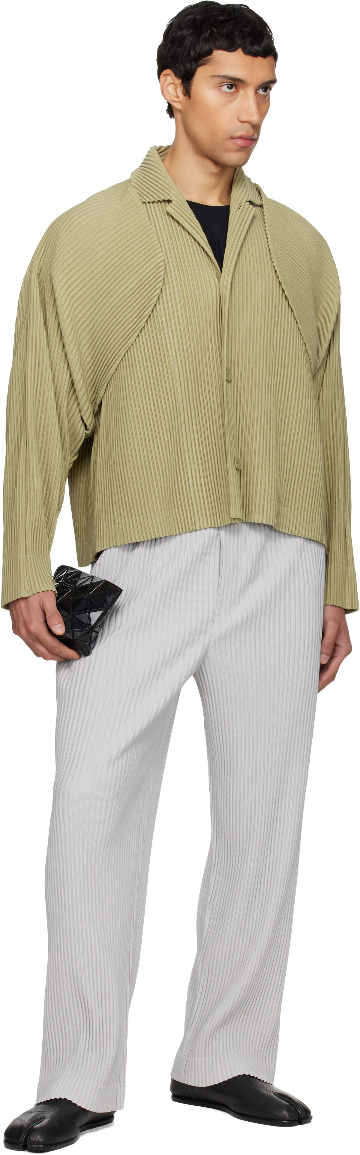 BAO BAO ISSEY MIYAKE Black Prism Pouch Bao Bao Issey Miyake