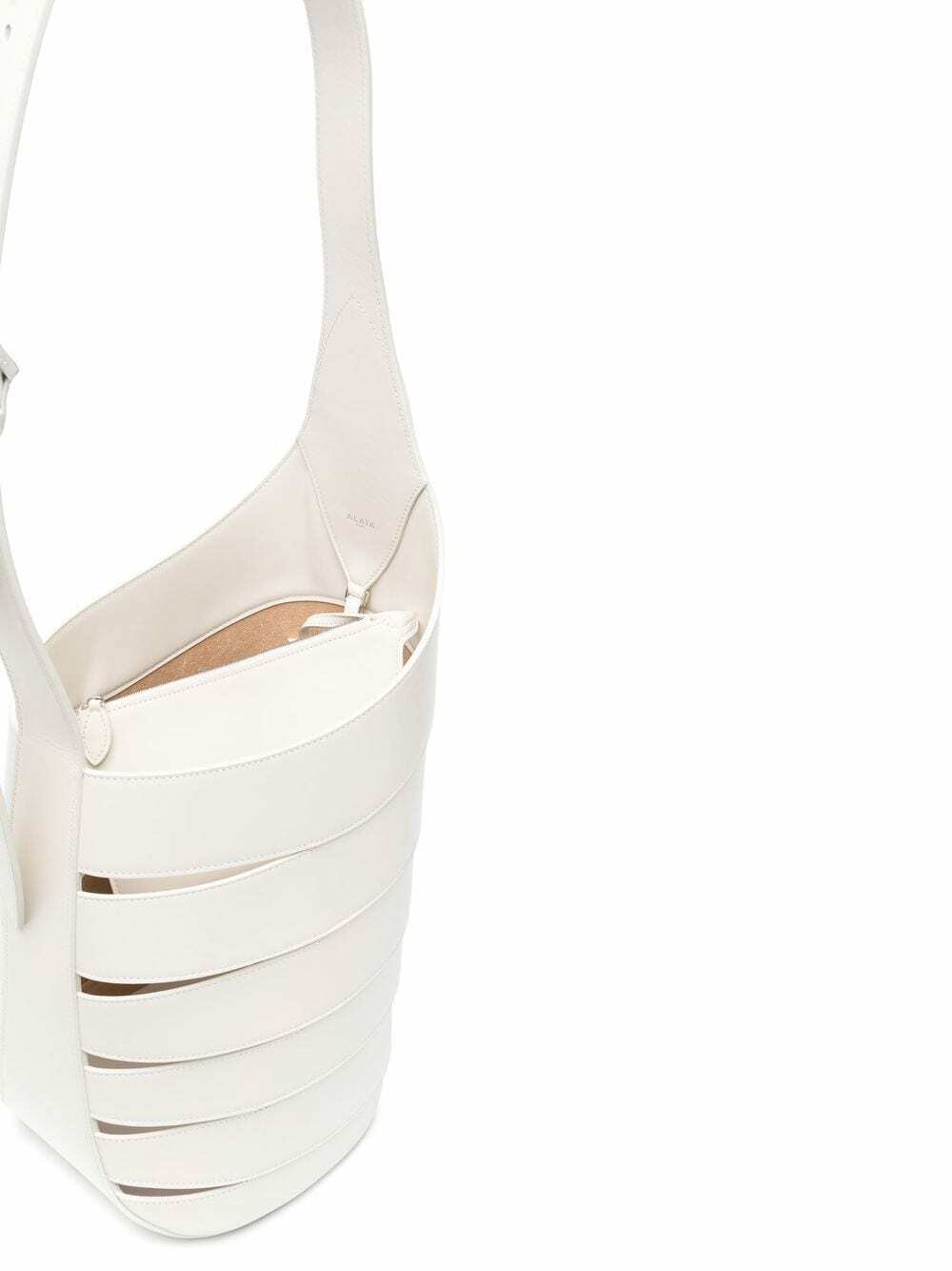 ALAÏA - Babel Leather Shoulder Bag ALAÏA