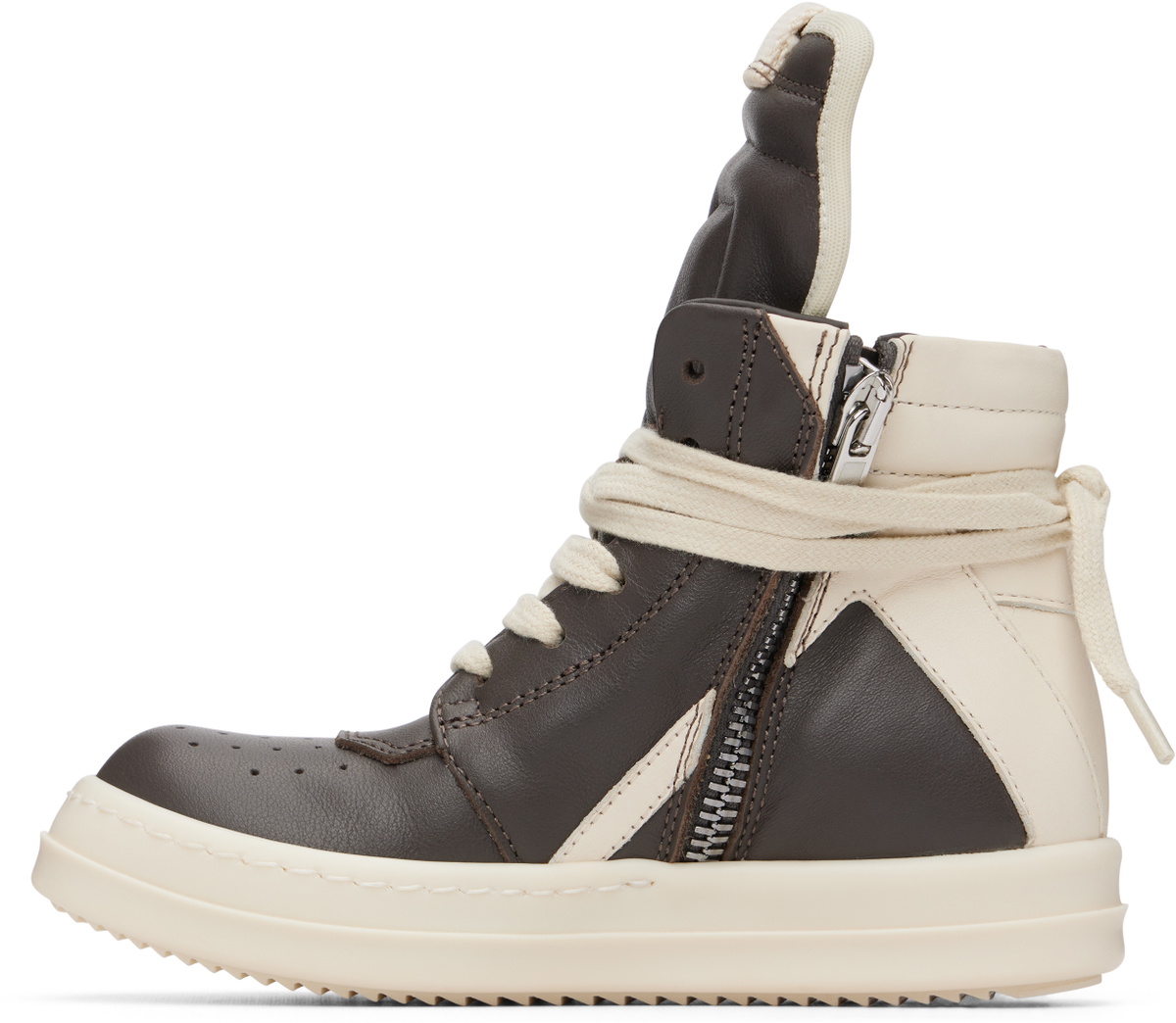 Rick Owens Kids Gray Geobaskets Sneakers Rick Owens