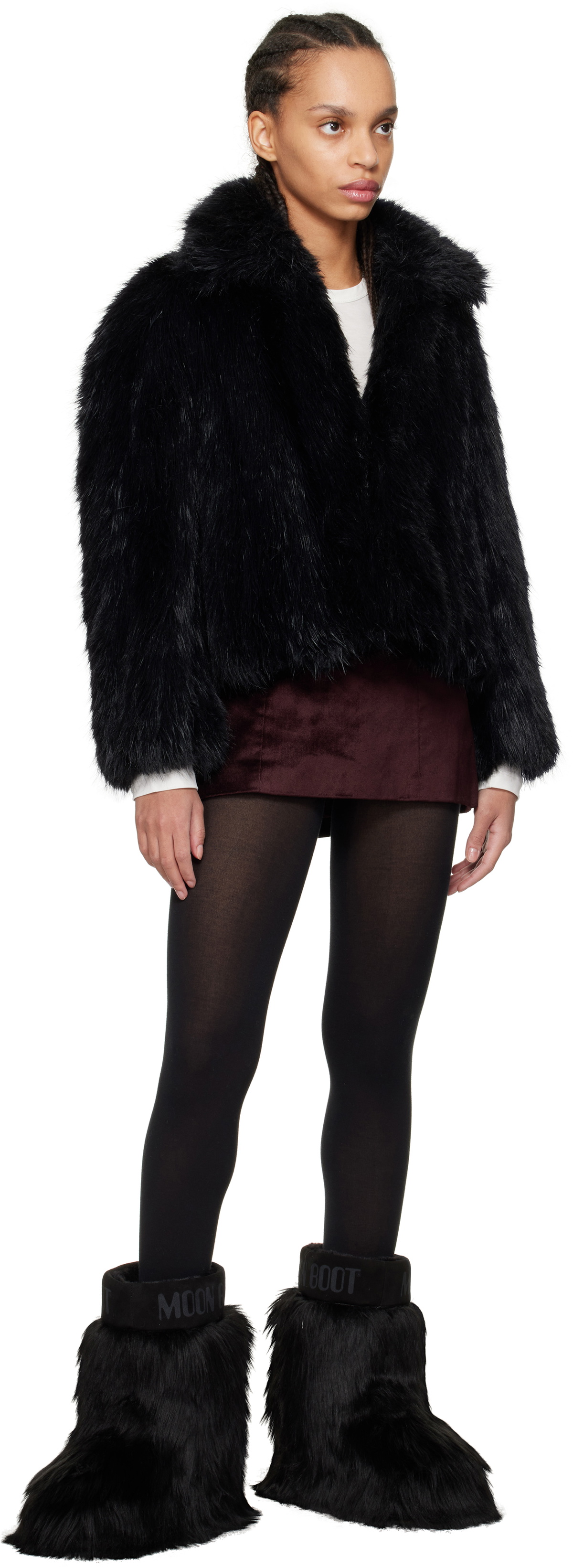 Moon Boot Black Icon Yeti Mid Boots Moon Boot