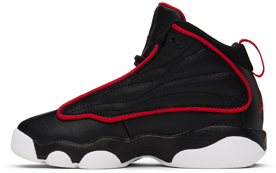 Nike Jordan Kids Black & Red Jordan Pro Strong Little Kids Sneakers ...