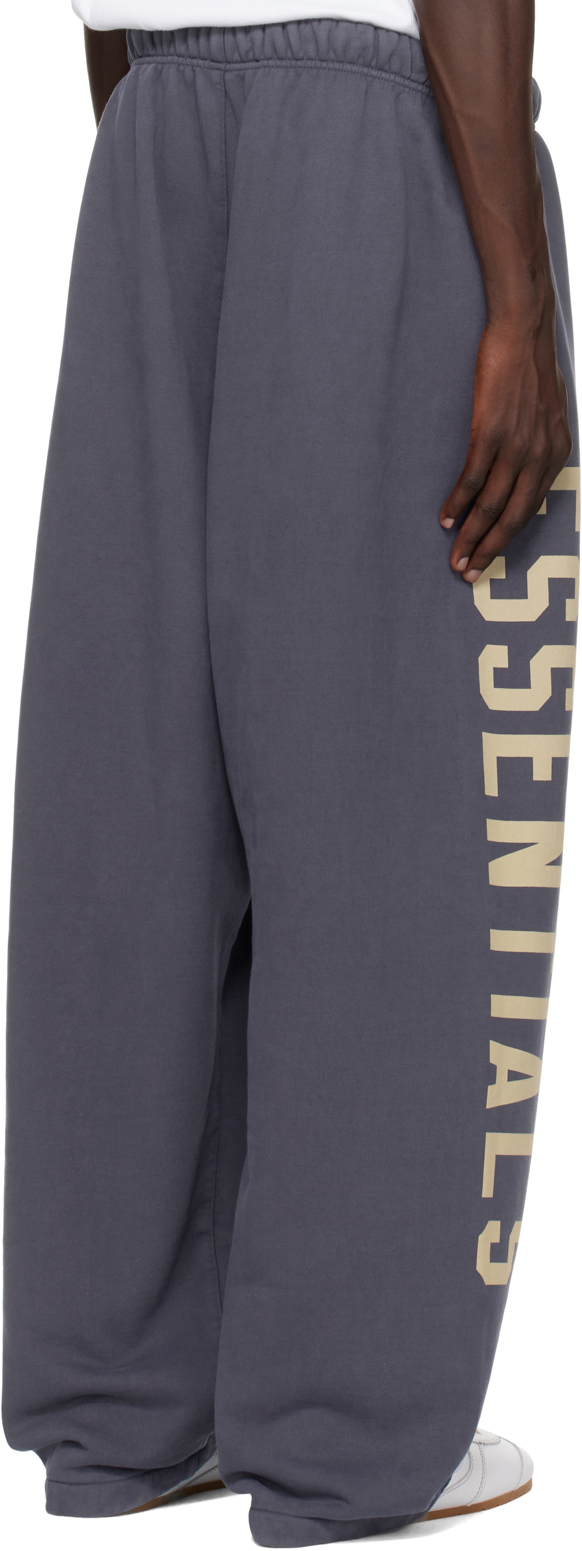 Fear of God ESSENTIALS Navy Heavy Fleece Relaxed Sweatpants Fear Of God ...