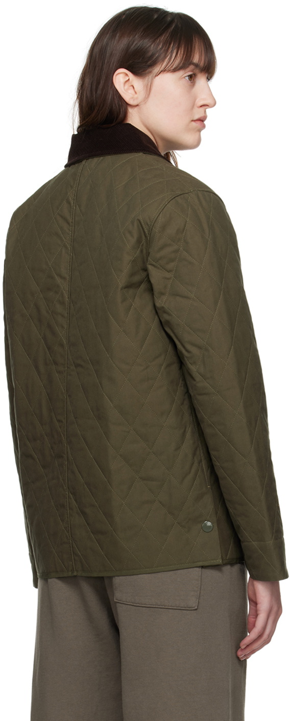 Sporty & Rich Khaki Connecticut Crest Jacket Sporty & Rich