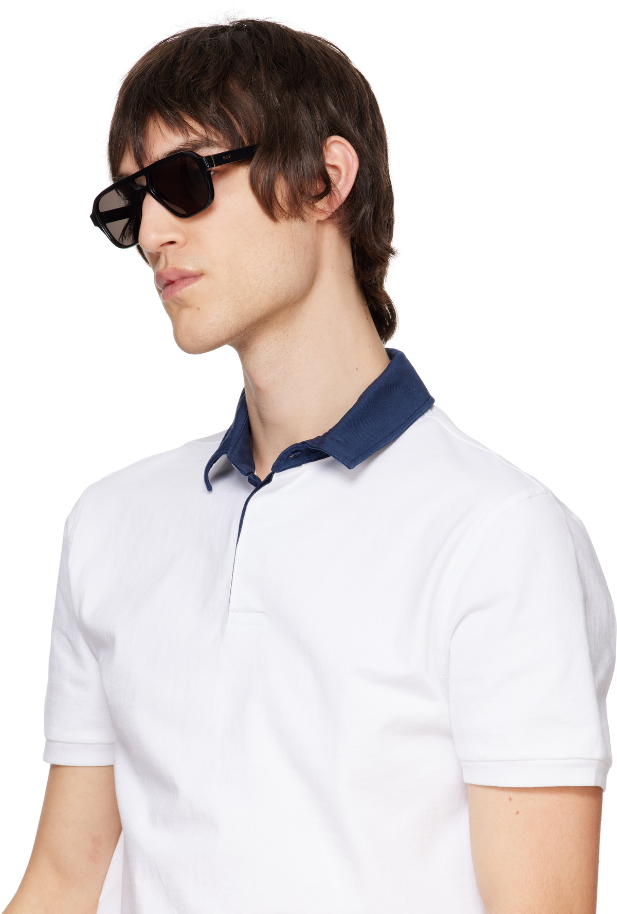 RETROSUPERFUTURE Black Maneval Sunglasses RETROSUPERFUTURE