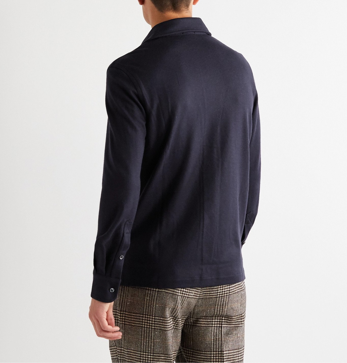 Rubinacci - Cashmere Shirt - Blue Rubinacci