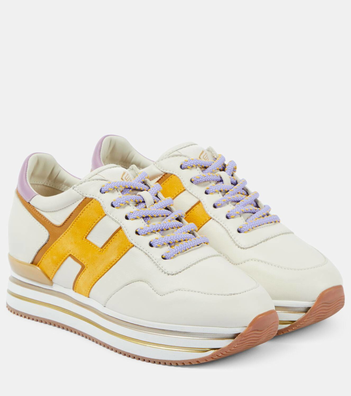 Hogan Midi H222 leather sneakers Hogan