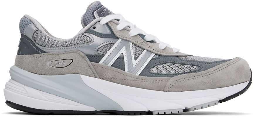 New Balance Gray 'Made in USA' 990v6 Sneakers New Balance