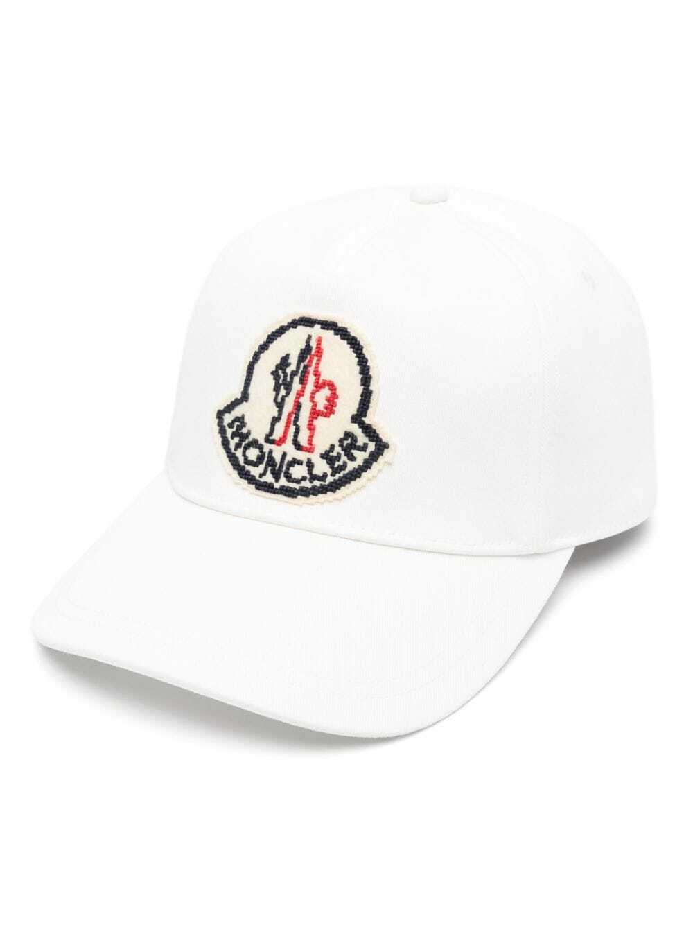 MONCLER - Logo Cotton Baseball Cap Moncler