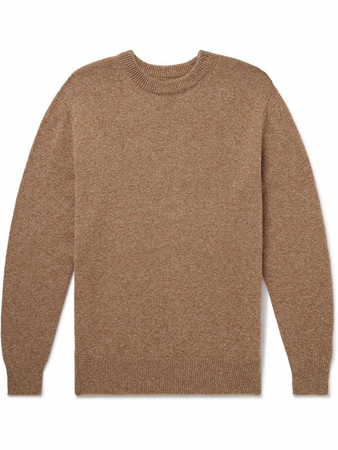 Howlin' - Soft Poison Wool Sweater - Brown Howlin' by Morrison