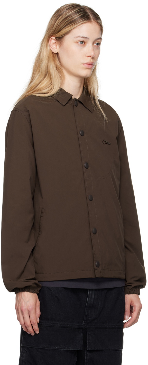 Dime Brown Cursive Jacket Dime