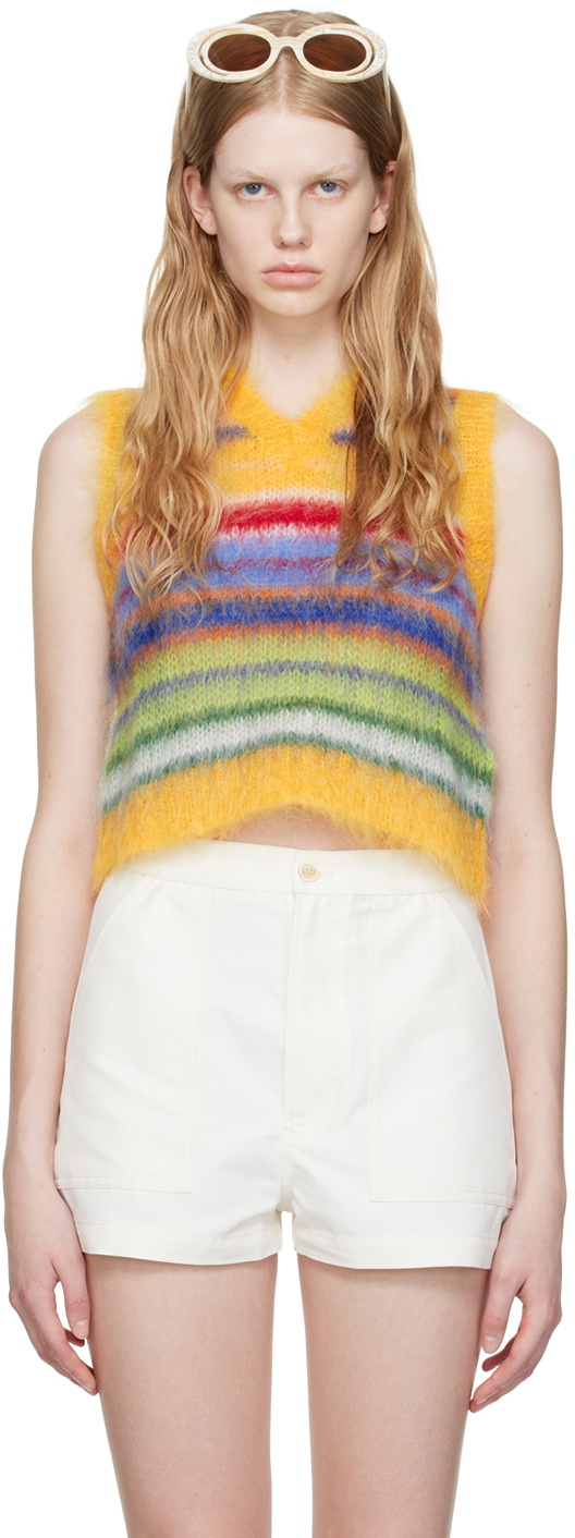 Marni Multicolor Striped Vest Marni