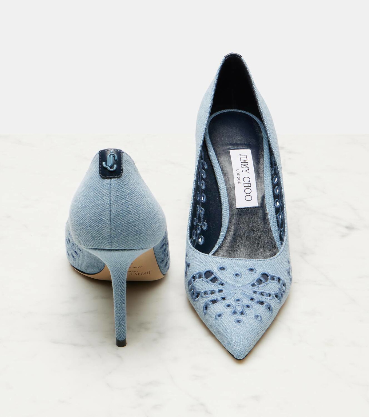Jimmy Choo Love 85 denim pumps Jimmy Choo