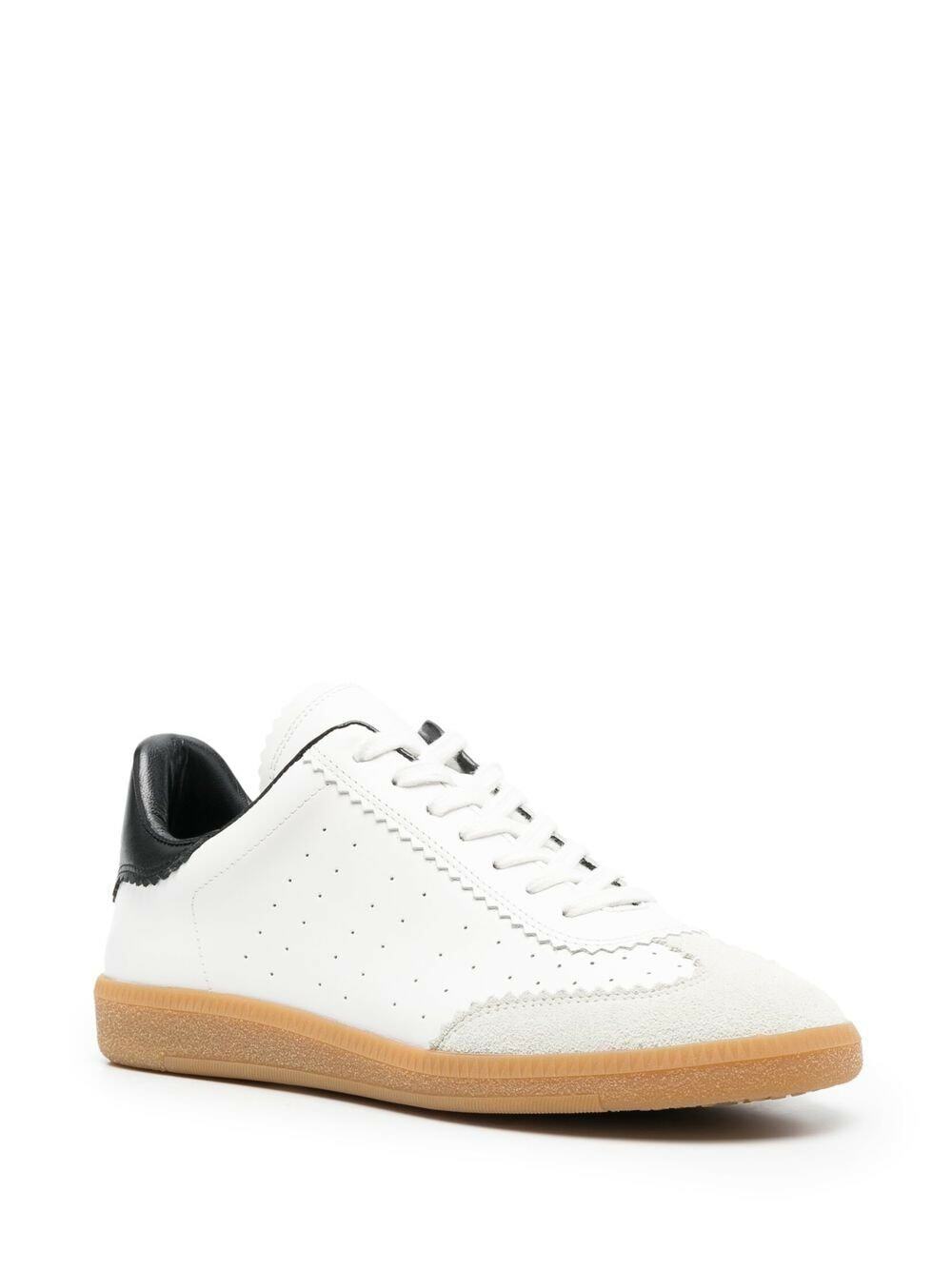 ISABEL MARANT - Bryce Leather Sneakers Isabel Marant