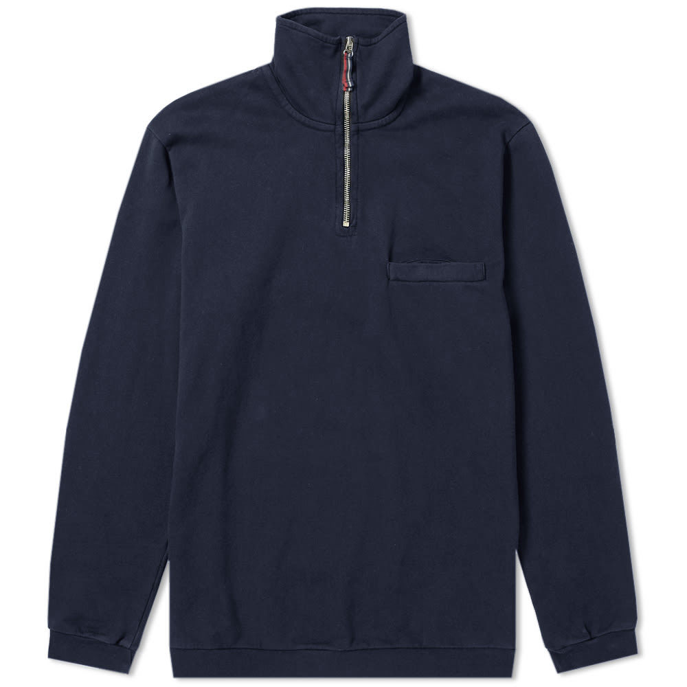 Universal Works Zip Neck Sweat Universal Works