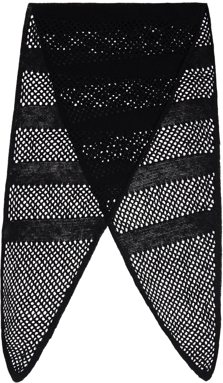 Our Legacy Black Triangle Scarf Our Legacy