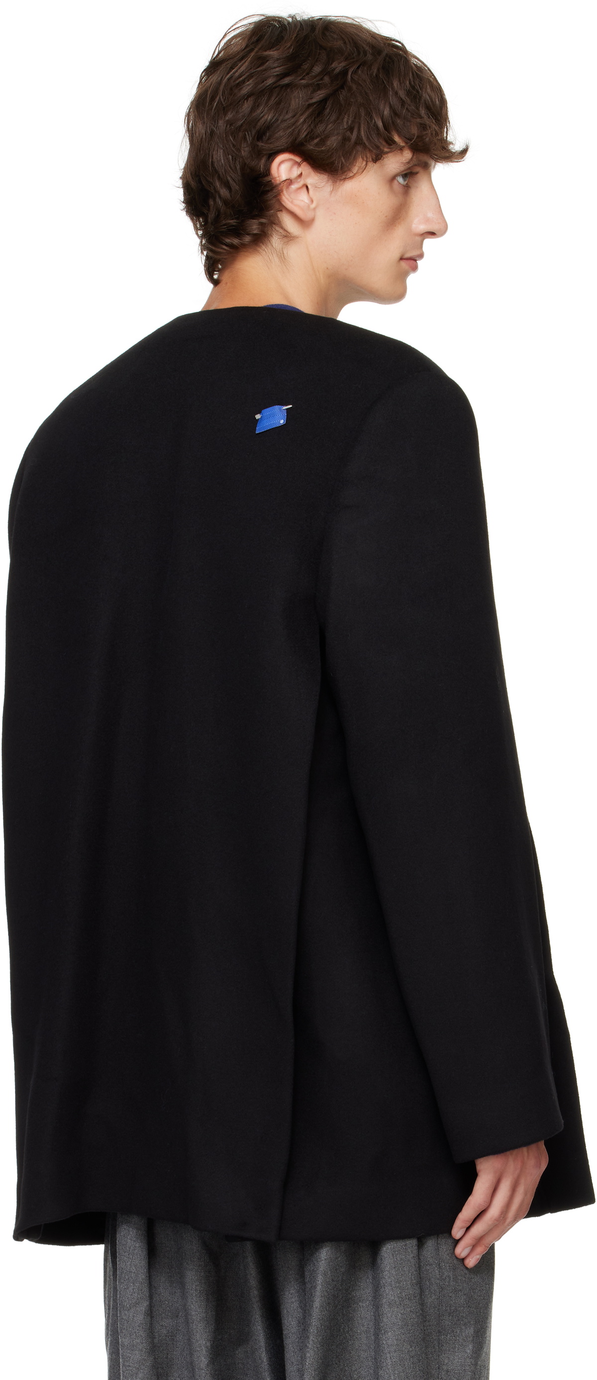 ADER error Black Wool Coat ADER error
