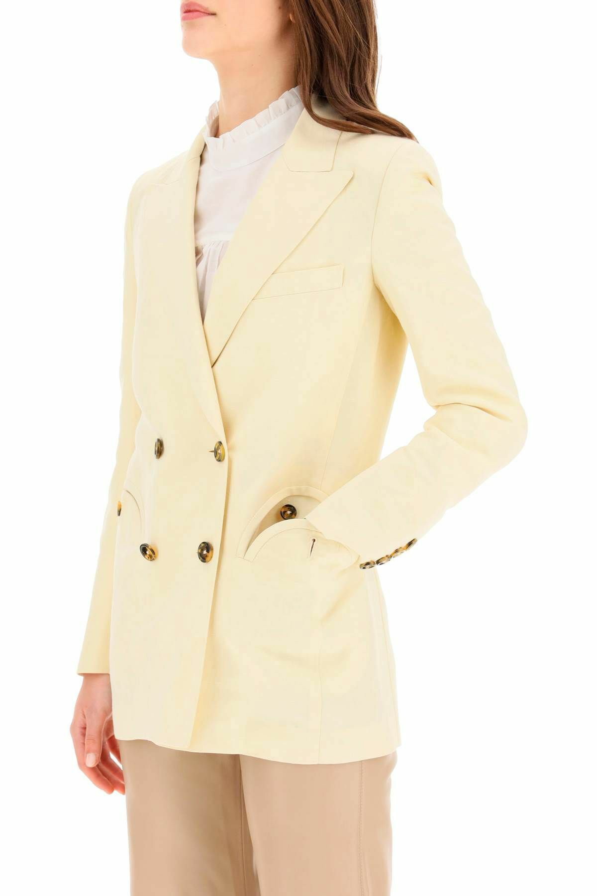 BLAZE MILANO savannah everyday unlined blazer Neutro Blaze Milano