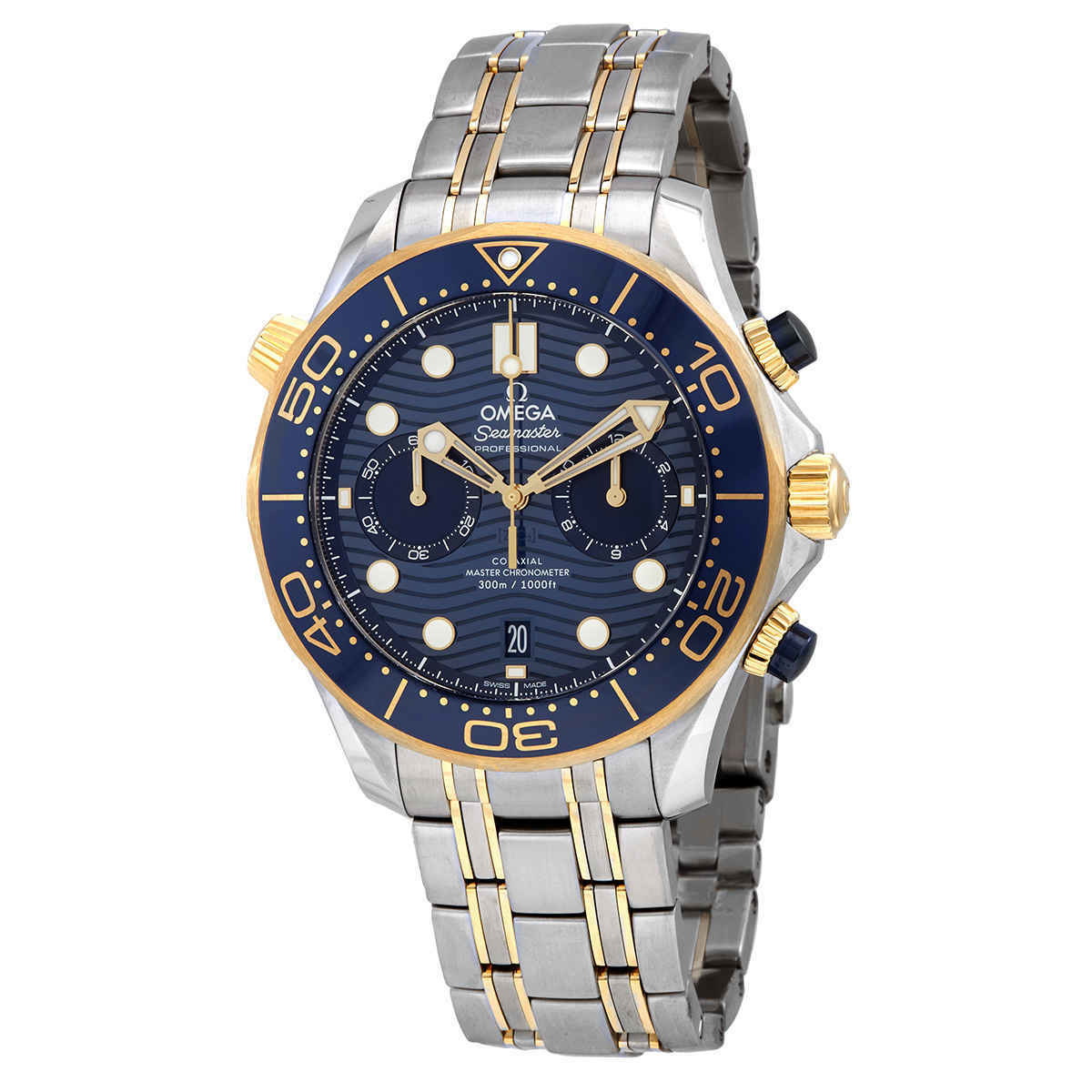 Omega Seamaster Diver 300m Co-Axial Master Chronograph Automatic ...